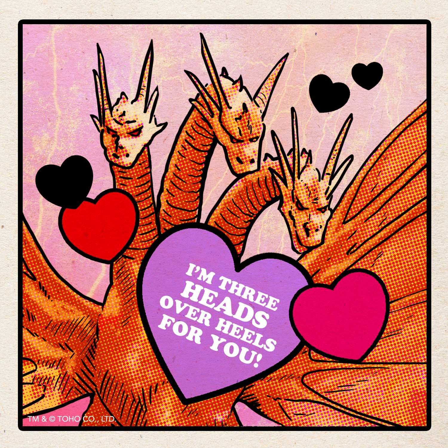 Adorable Godzilla Valentine’s Day Cards Feature Fun Kaiju Puns