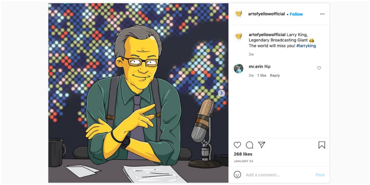 The Simpsons: 10 Celebrities Who Got "Simpsons-ized" By Fan Artists