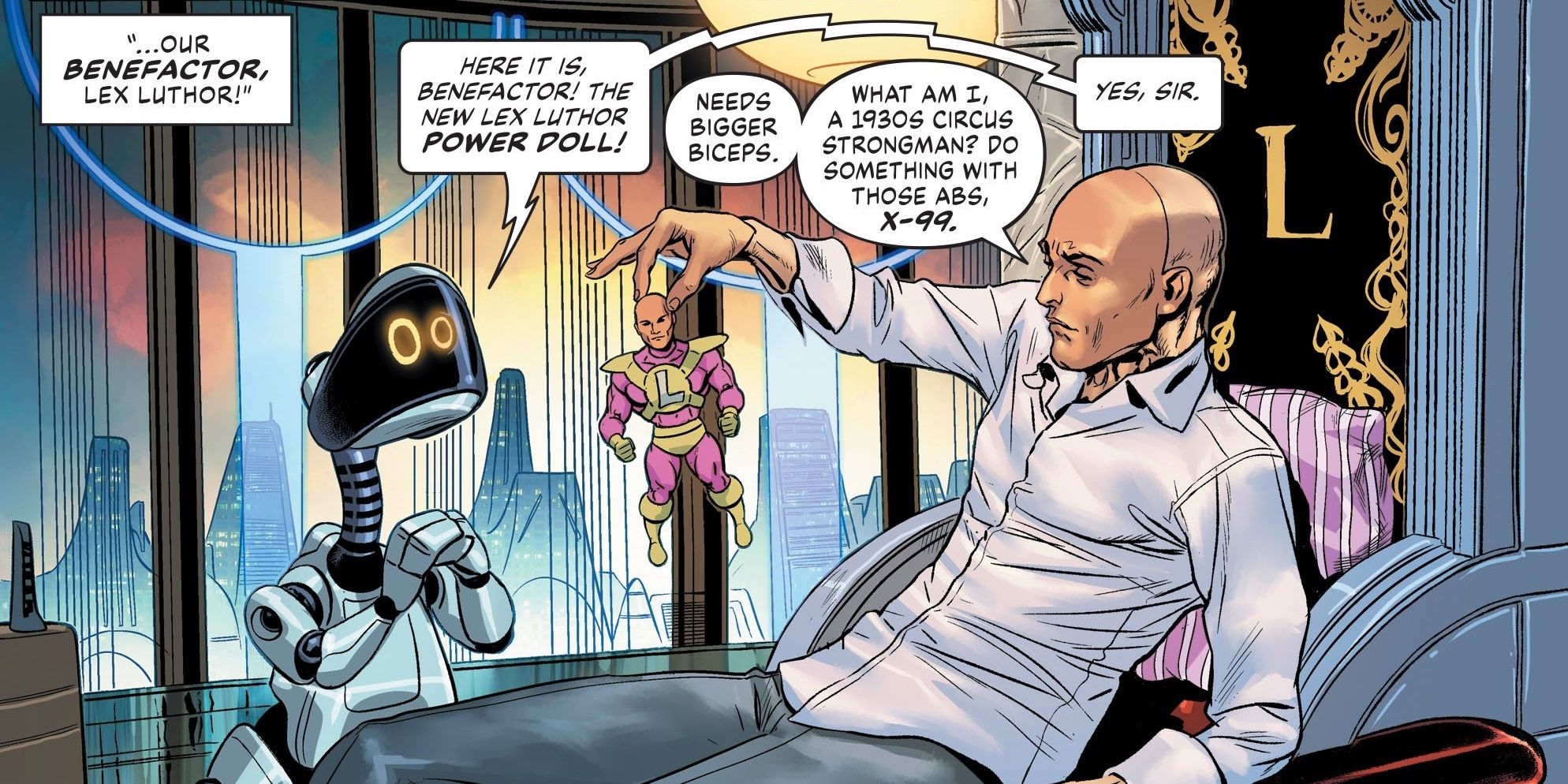 Superman: Lex Luthor Stole His Creepy New Look From Gaming's Best Villain