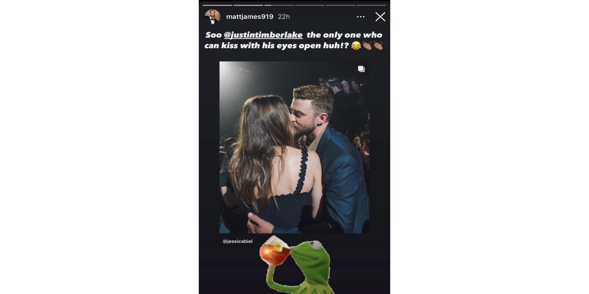 Bachelor: Matt Jokes That Justin Timberlake Also Kisses With Eyes Open