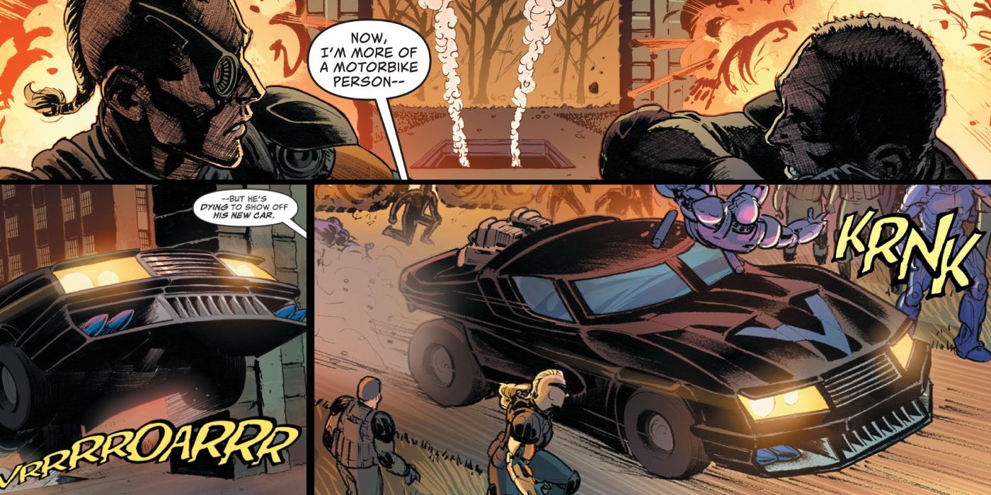 Nightwing Gets His Own Batmobile In Gotham’s Future