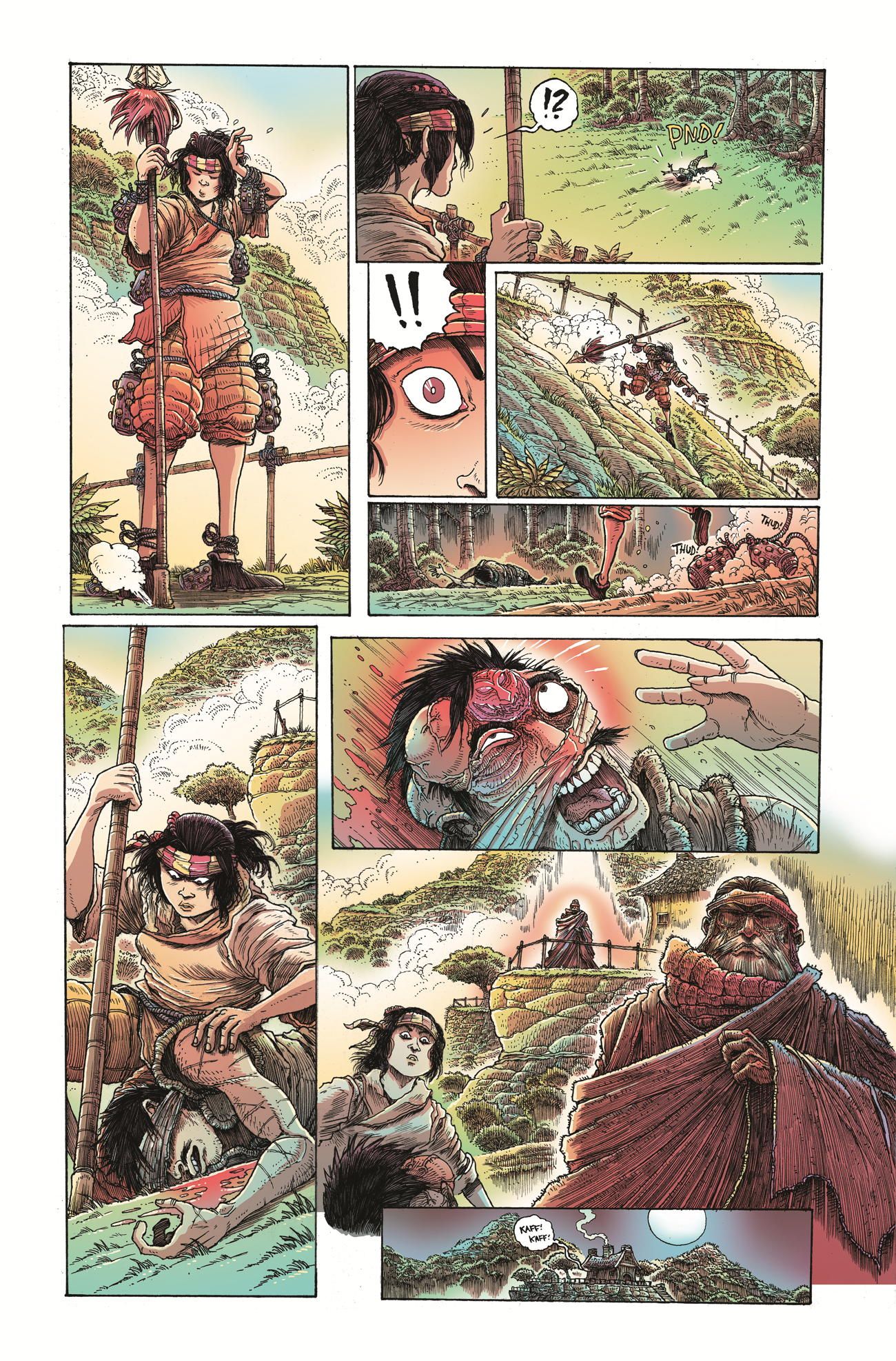 Interview: James Stokoe's Talks Action-Packed Orphan and the Five Beasts