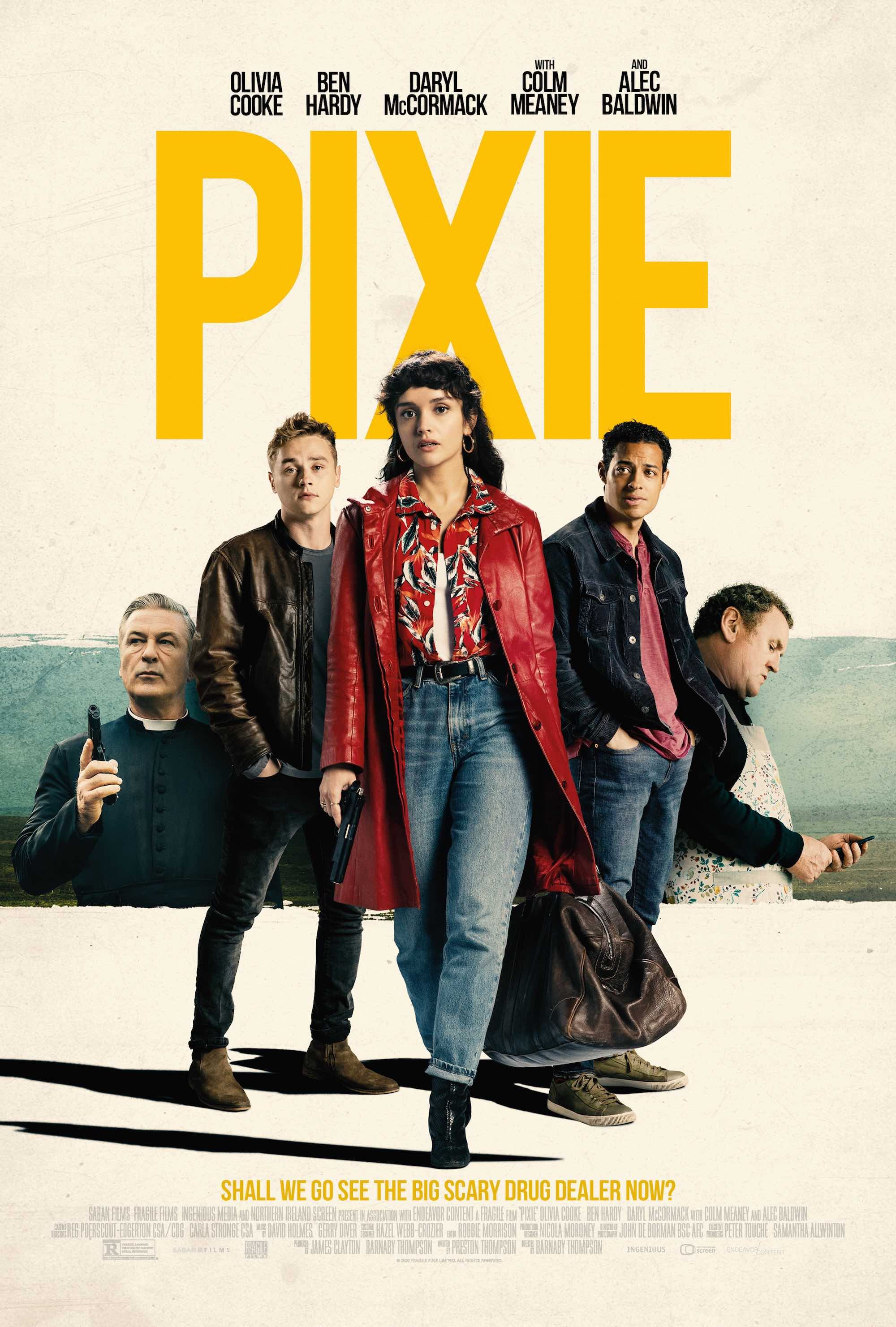 Alec Baldwin Is A Deadly Gangster Priest In Pixie Movie Trailer & Poster