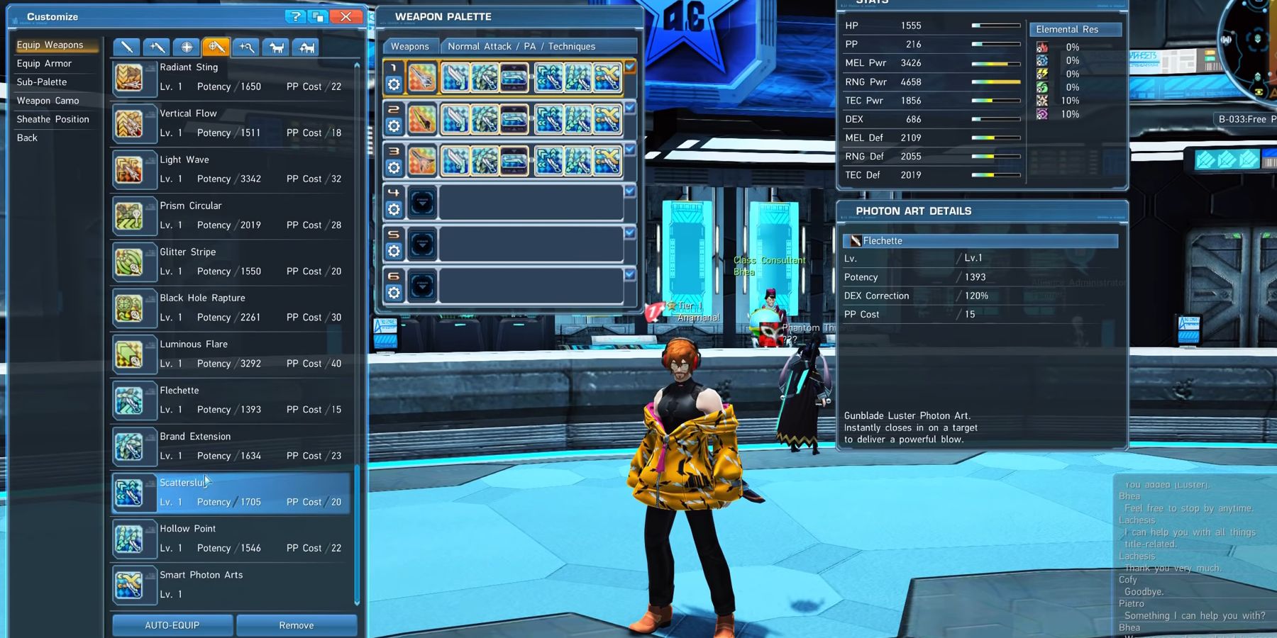 Phantasy Star Online 2: Luster Class Guide (Tips, Tricks, & Strategies)