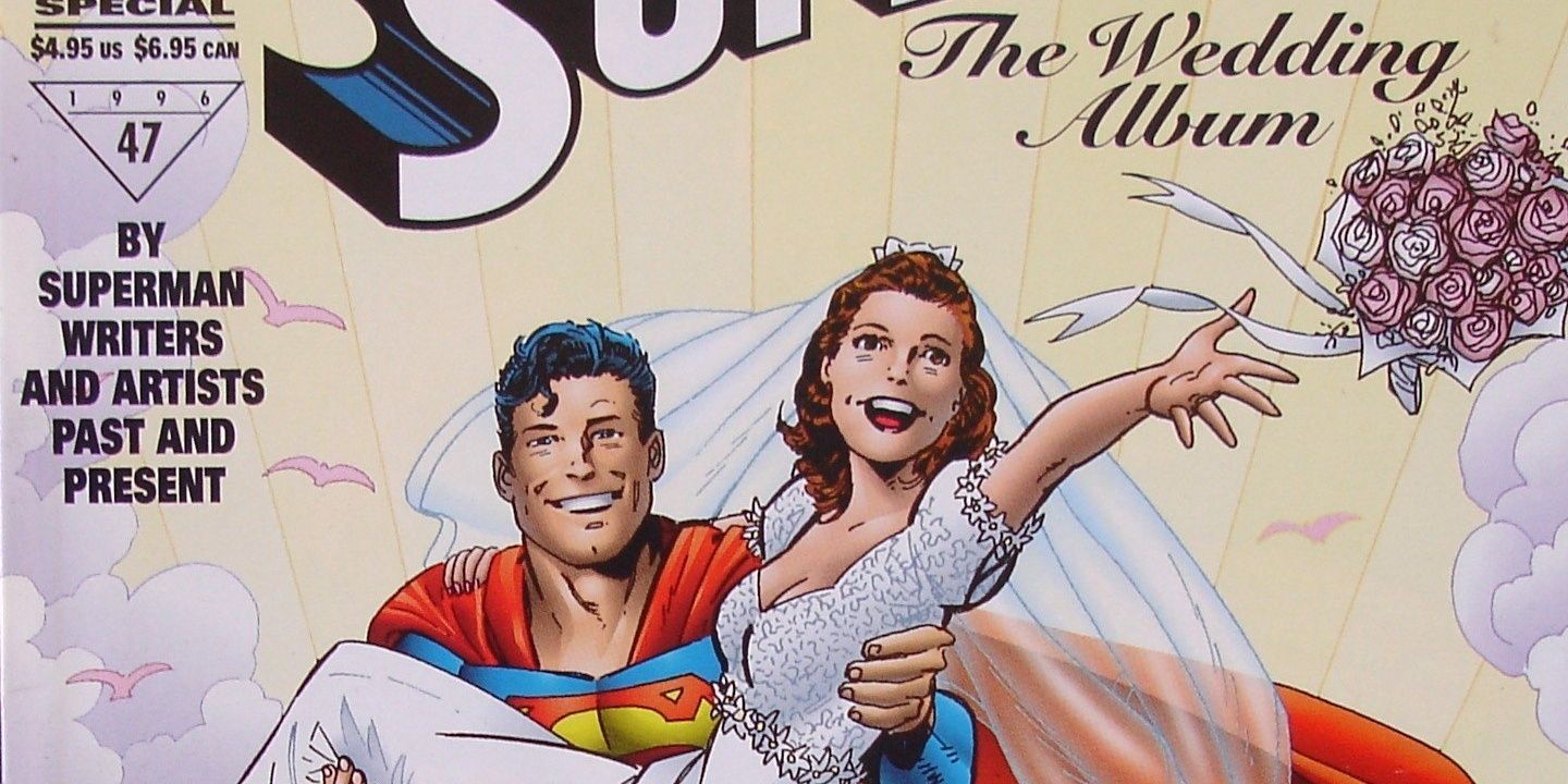 The Comic Superman Wedding Album