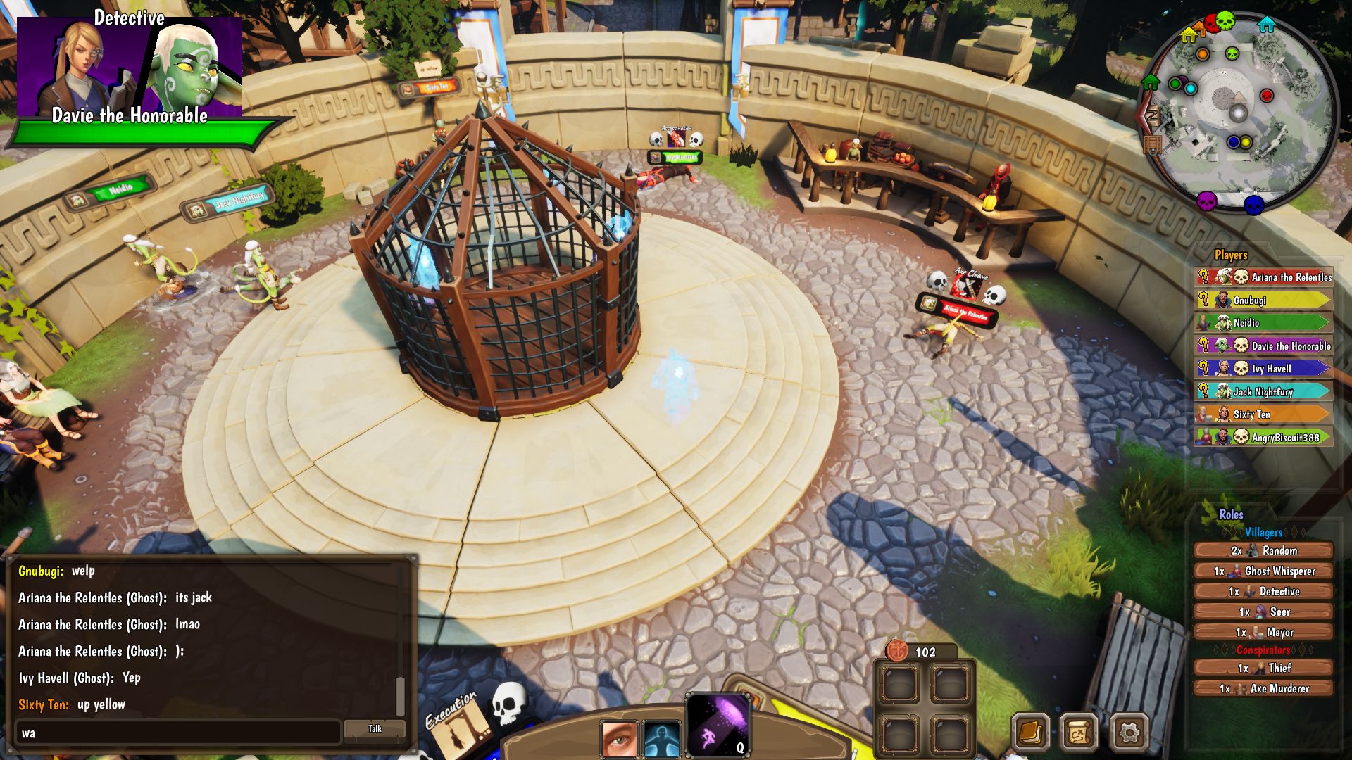 Eville Demo Impressions: A Convoluted Social Deduction RPG