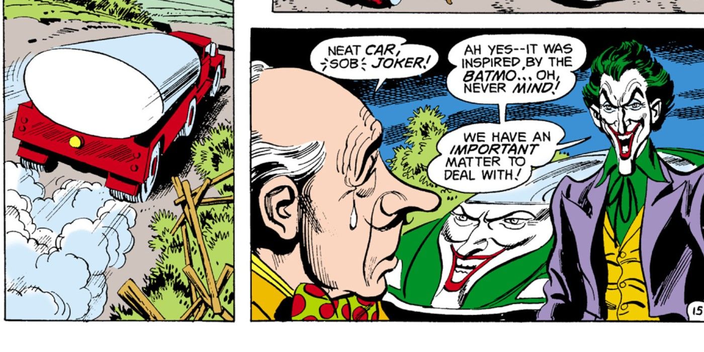 Batman Inspired The Joker To Make His Own Batmobile