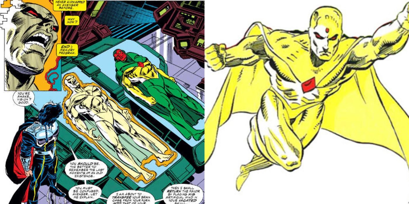 WandaVision: 10 Alternate Versions Of Vision That Could Appear In The MCU