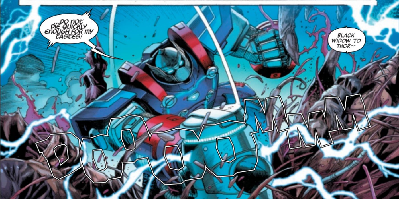 Avengers' Mech Suits Take Inspiration From the 1980s and Transformers