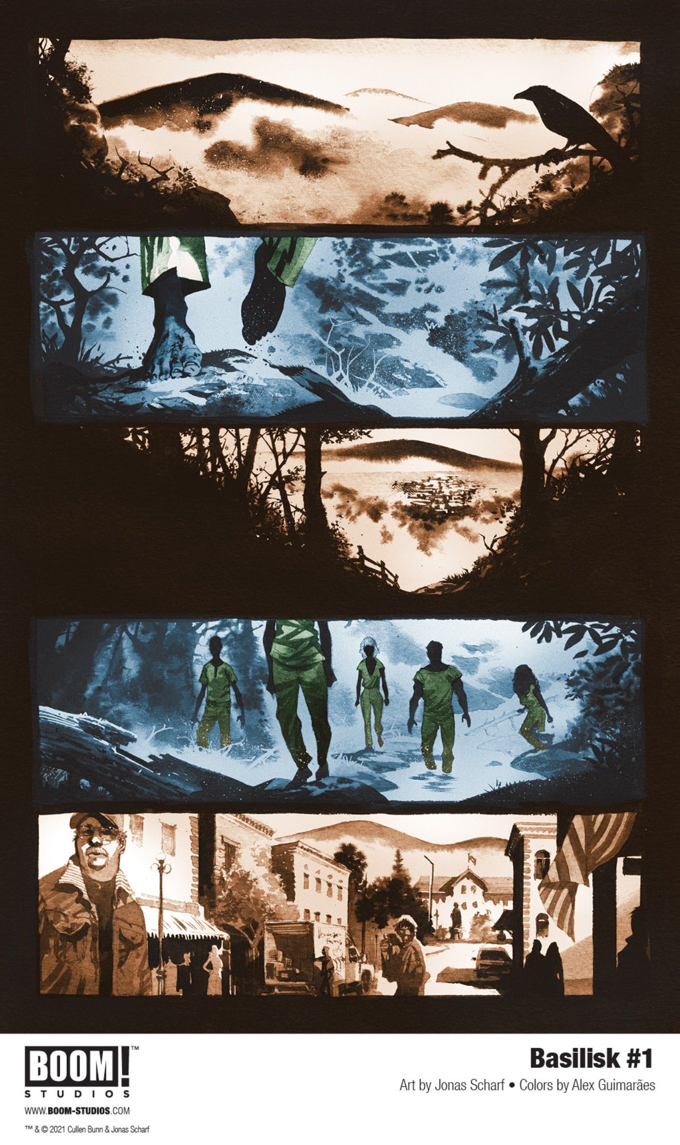 Bone Parish Creators Reunite For New Horror Comic Series Basilisk