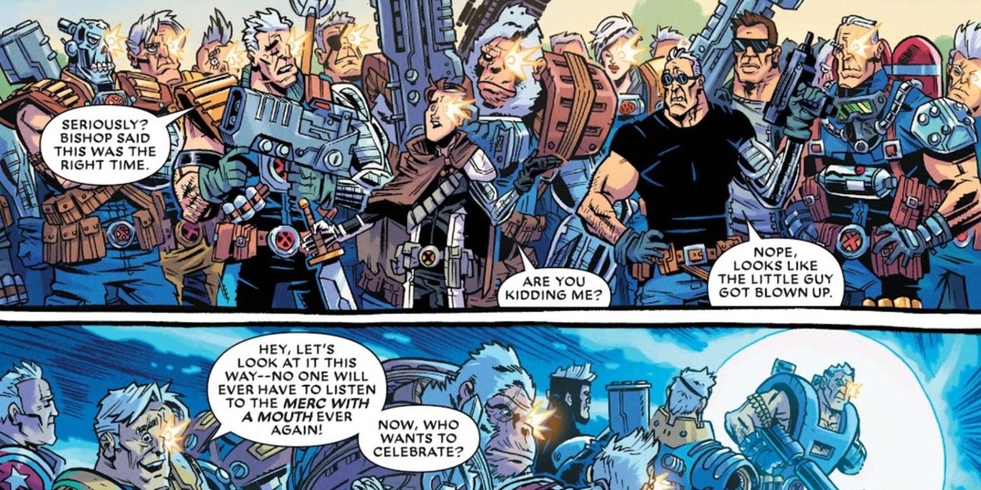 Deadpool Mocks Cable's Terminator Similarities in Hidden Comic Gag