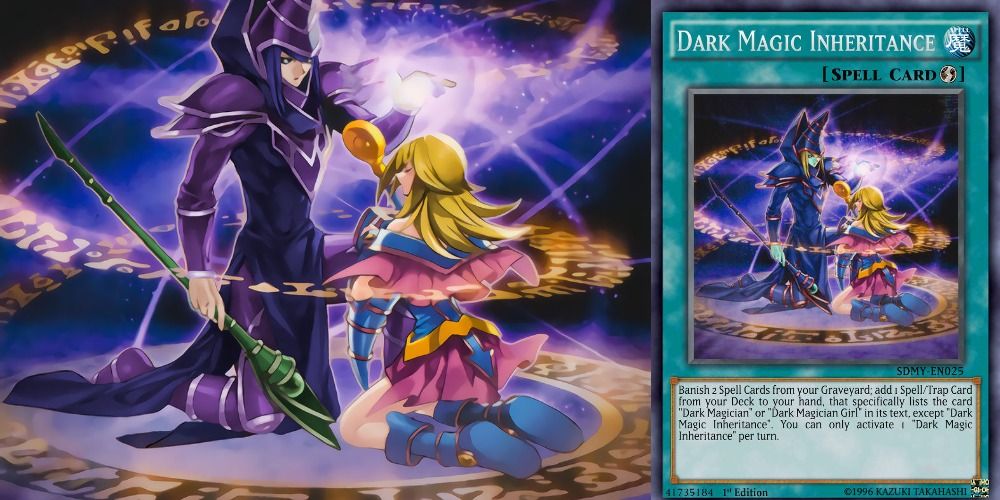 Yu-Gi-Oh! The 10 Best Dark Magician Archetype Card Art