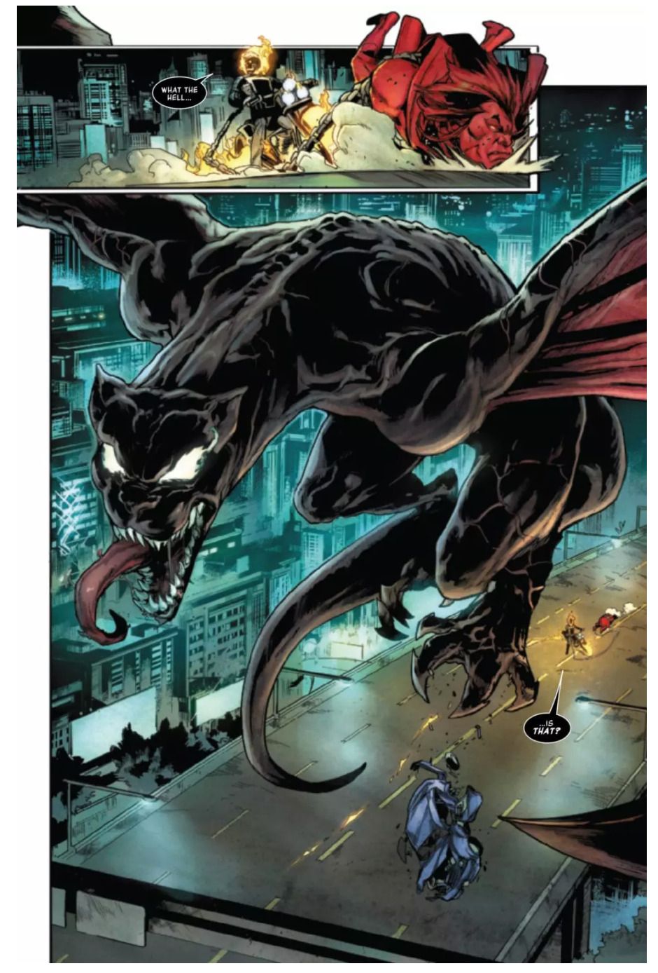 Ghost Rider Takes on Mephisto AND King in Black for Control of Hell