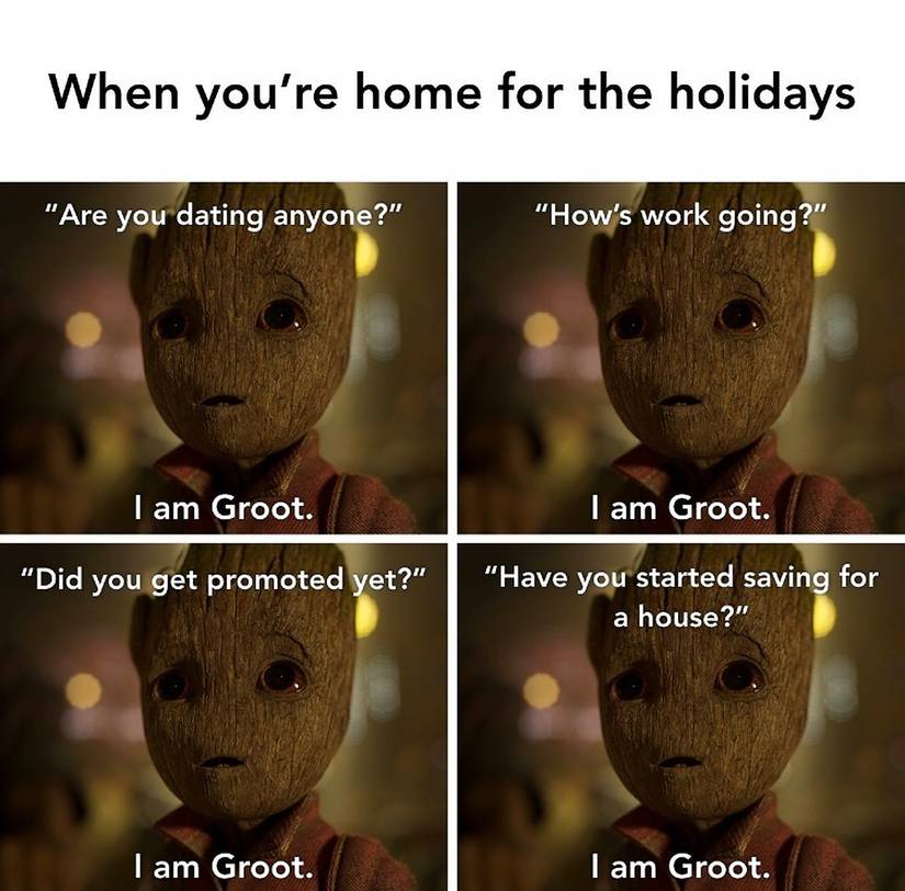 Guardians Of The Galaxy: 12 Most Hilarious Groot Memes