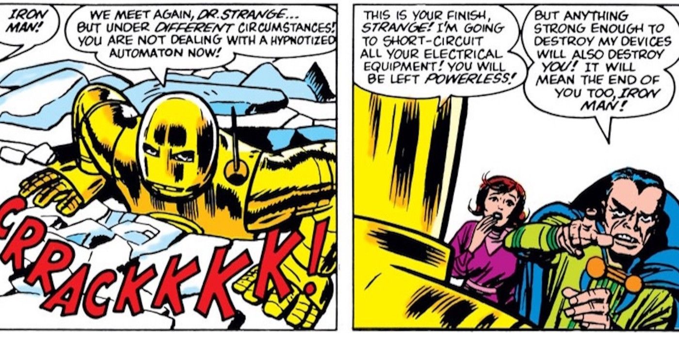 Marvel's Original Doctor Strange Was An Iron Man Villain