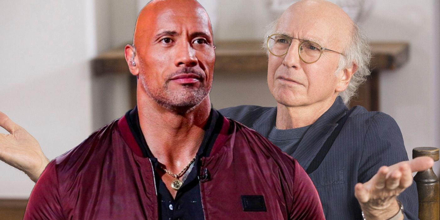 Dwayne Johnson Jokes Larry David Should Have Won World’s Sexiest Bald ...