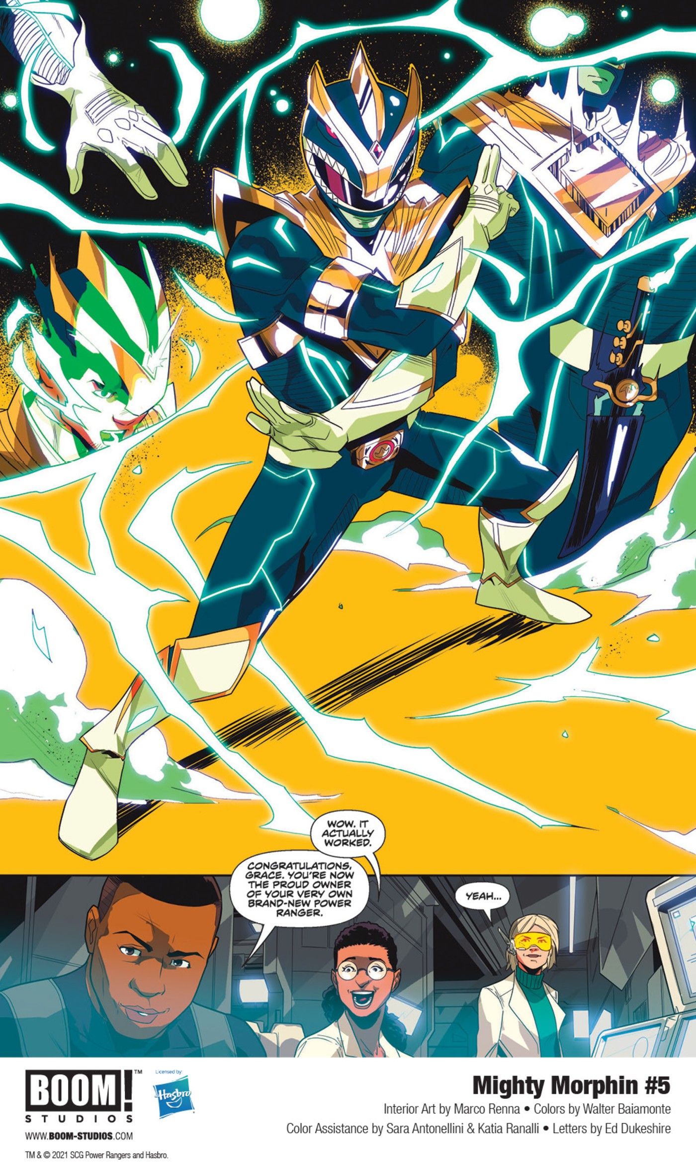 Power Rangers: The New Green Ranger's Secret Origin Revealed