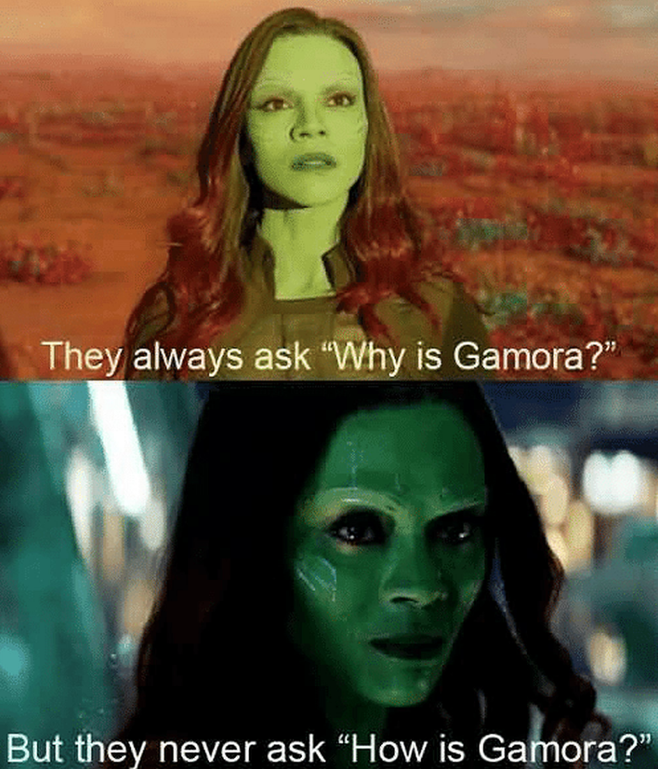 Guardians Of The Galaxy: 10 Most Hilarious Gamora Memes That Would Make ...