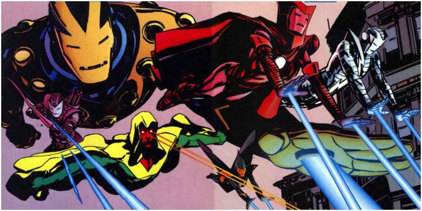 WandaVision: 10 Alternate Versions Of Vision That Could Appear In The MCU