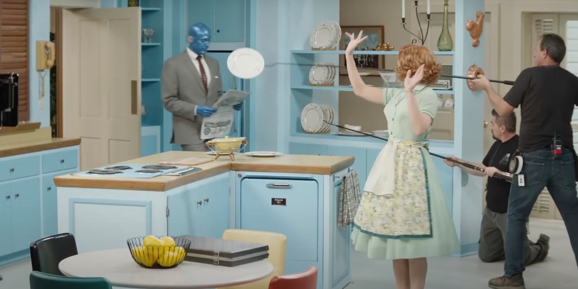 WandaVision BTS Video Reveals The Secrets Behind The Visual Effects