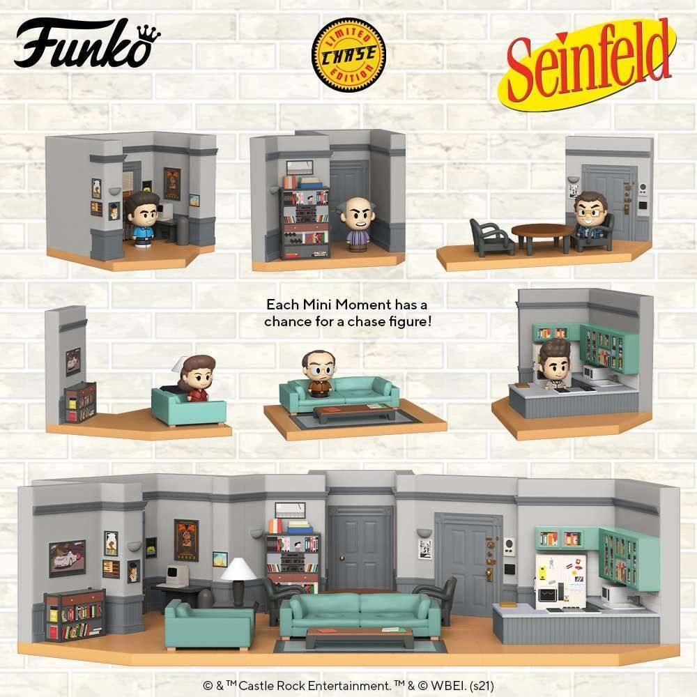 Seinfeld Funko Pop Figures Now Include Jerry's Entire Apartment
