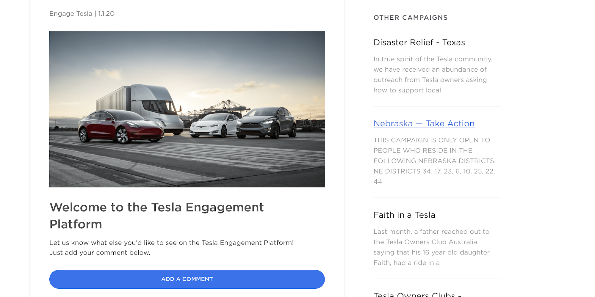 Tesla Users React To New Engagement Platform & Closure Of Forums