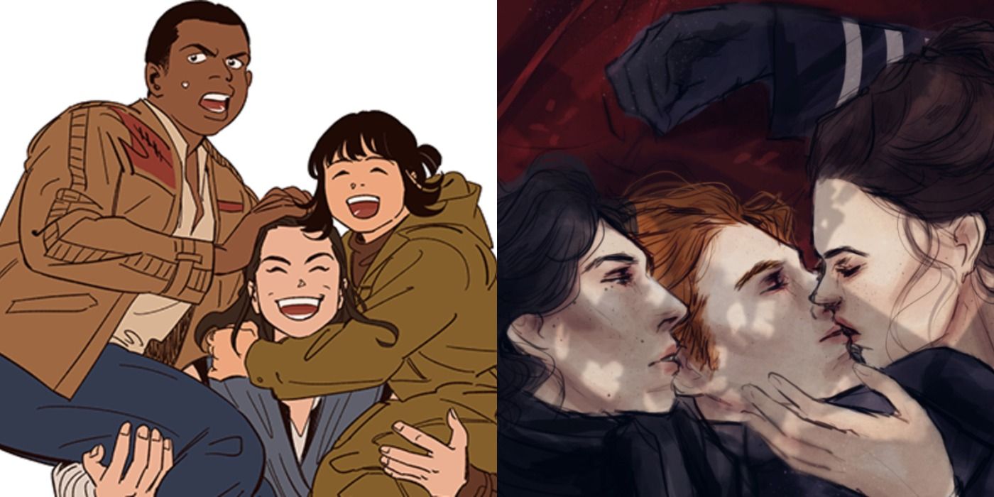 Star Wars: 10 Polyamorous Fan Ships We Wish Were Real