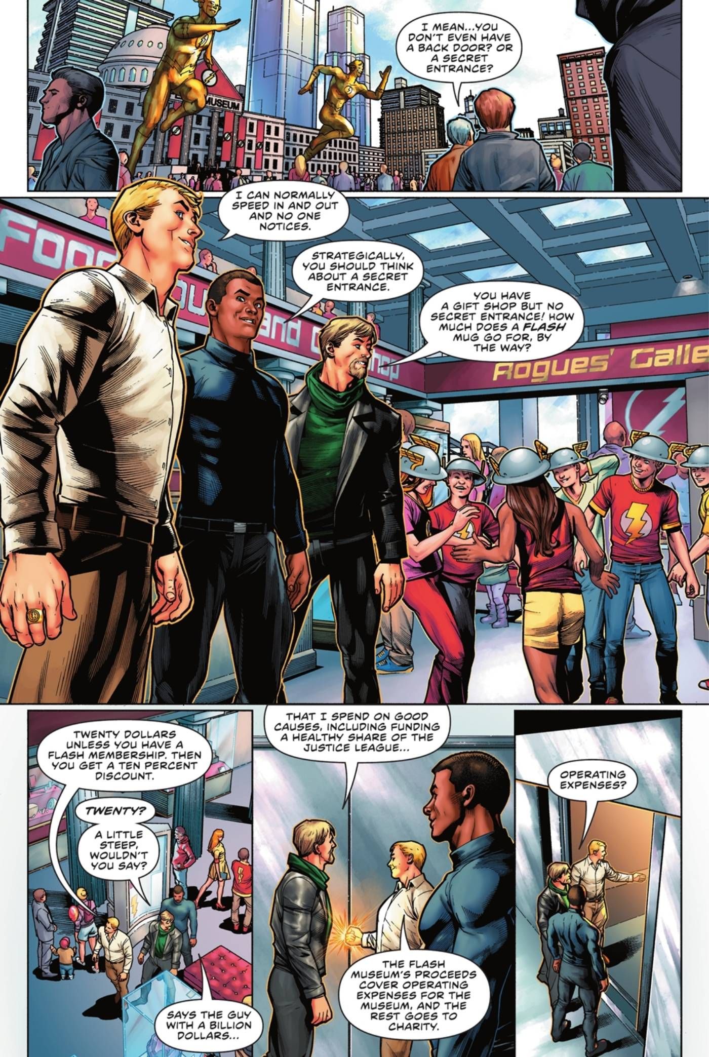 Flash Stole A Fortune in an Even Darker Way Than Batman