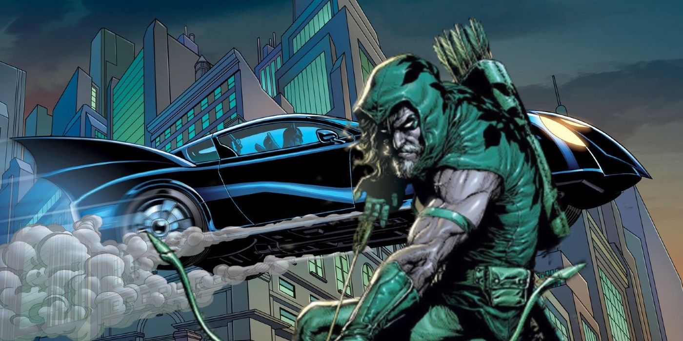 Green Arrow Has His Own Version of The Batmobile