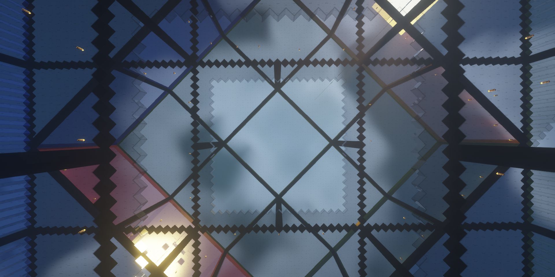 Minecraft Player Makes A Massive Rubix Cube Base