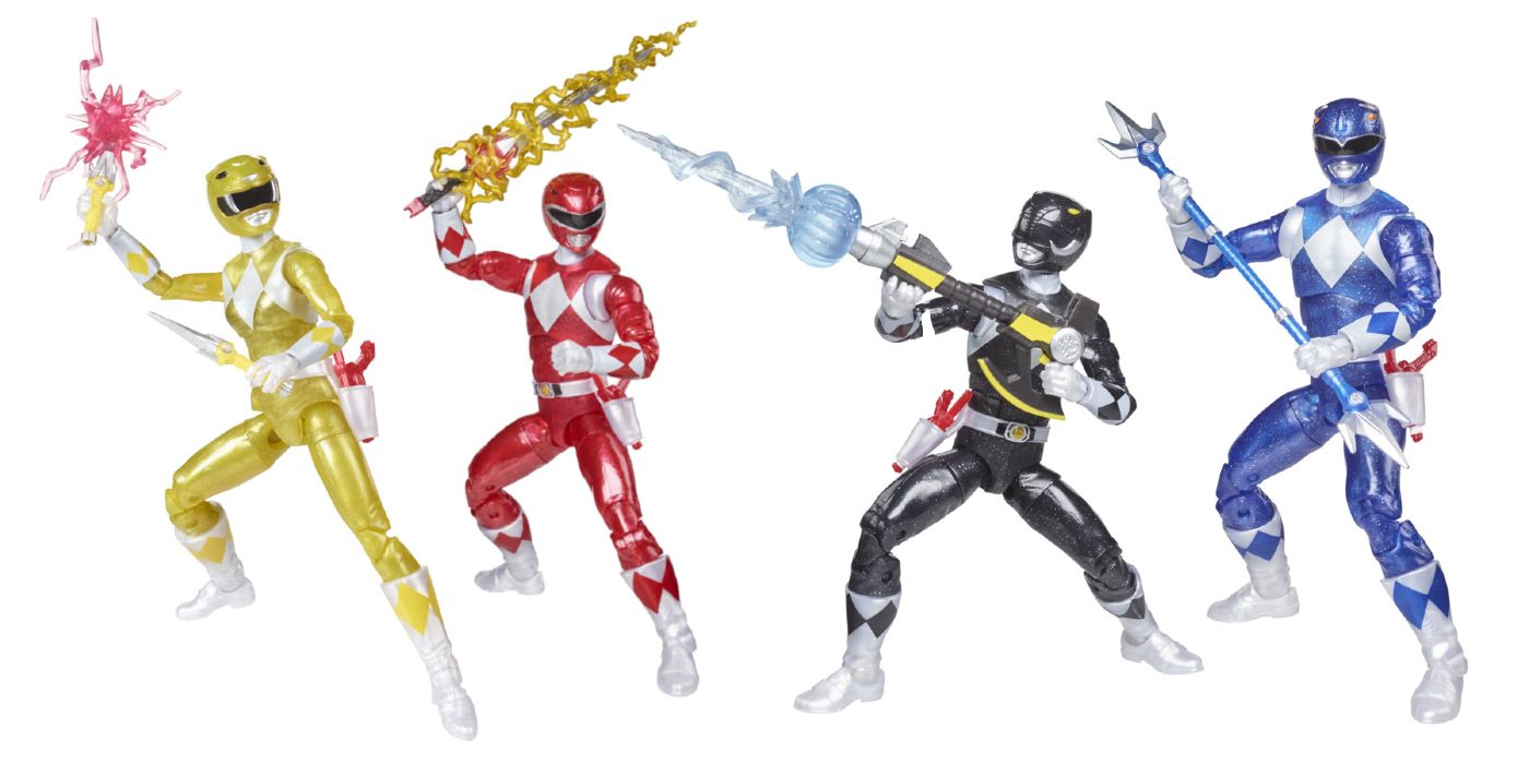 Power Rangers Lightning Collection Action Figures Show Off Metallic Armor