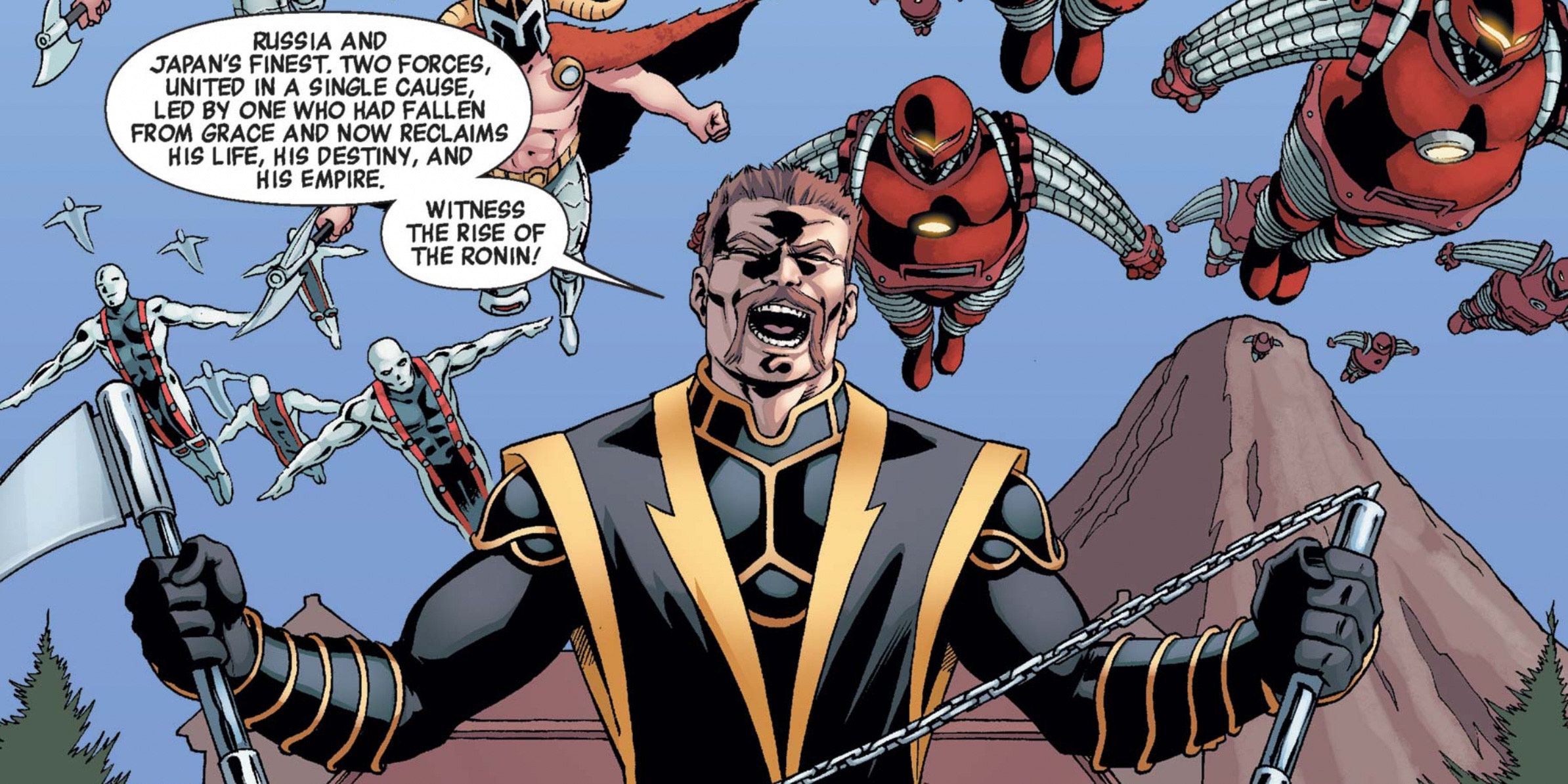 Hawkeye: Every Hero & Villain Who Used the Ronin Persona in the Comics