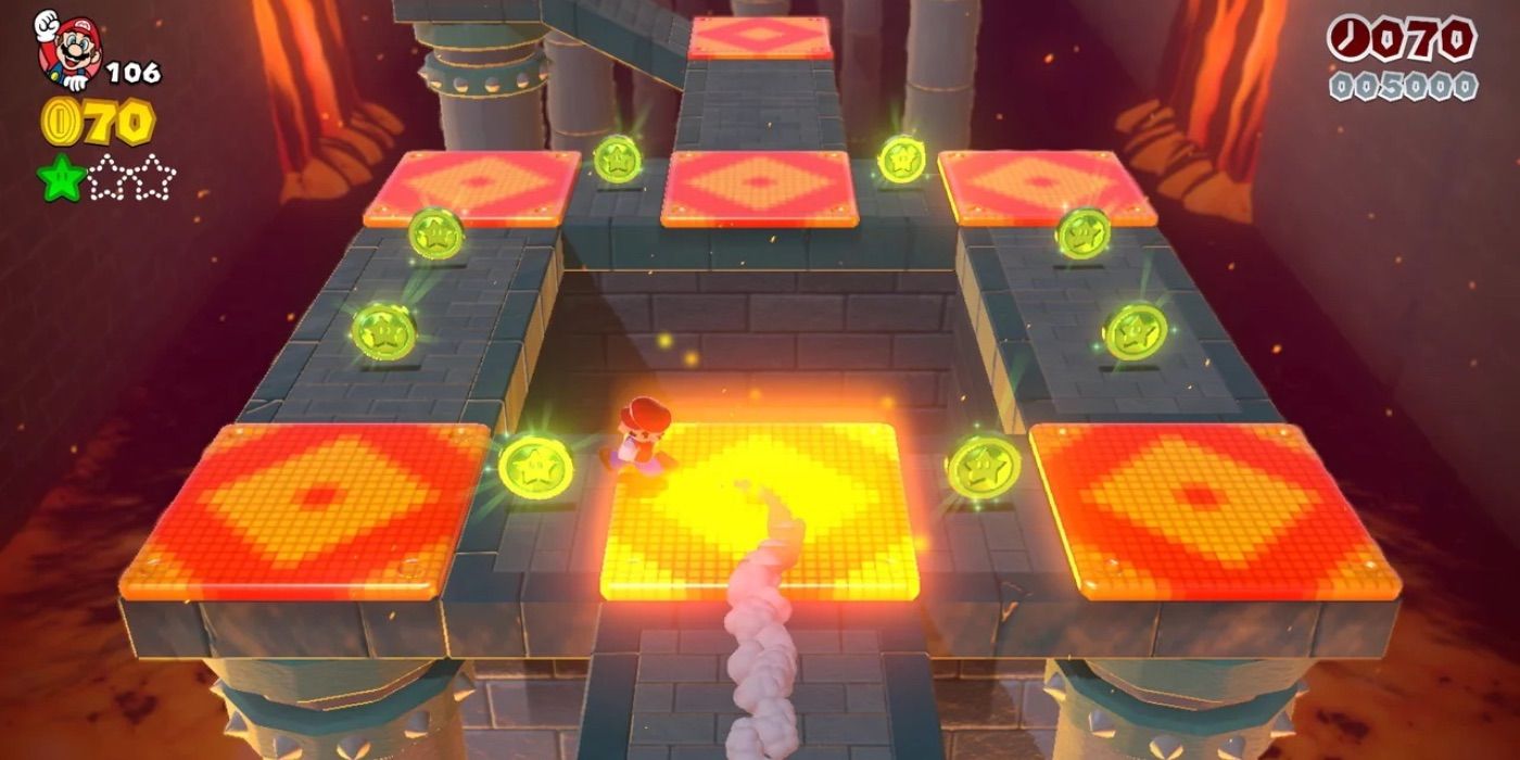 Super Mario 3D World: 10 Best Levels To Use Mario
