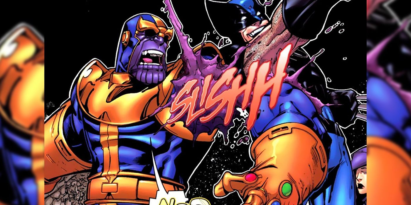 Wolverine Cut Off Thanos' Arm In His Darkest Infinity Gauntlet Loss