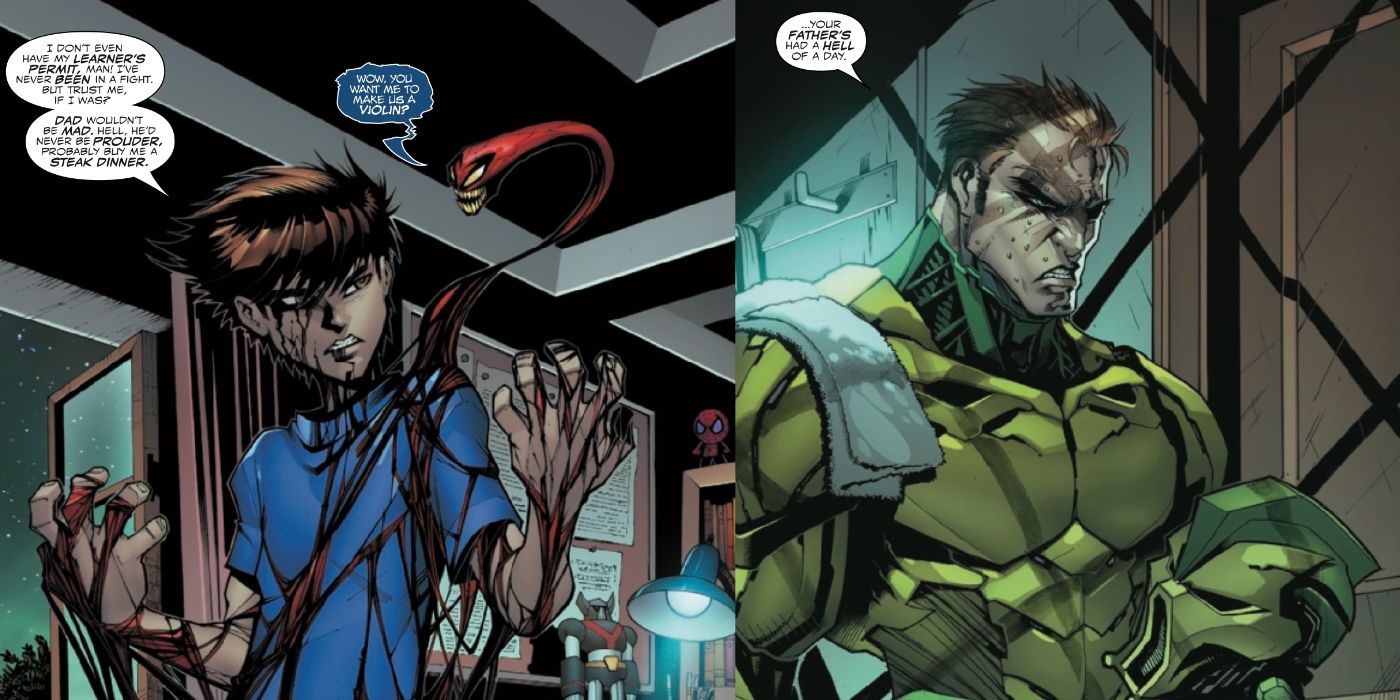 Venom Has A Shocking Link To Marvel's New Armored Hero