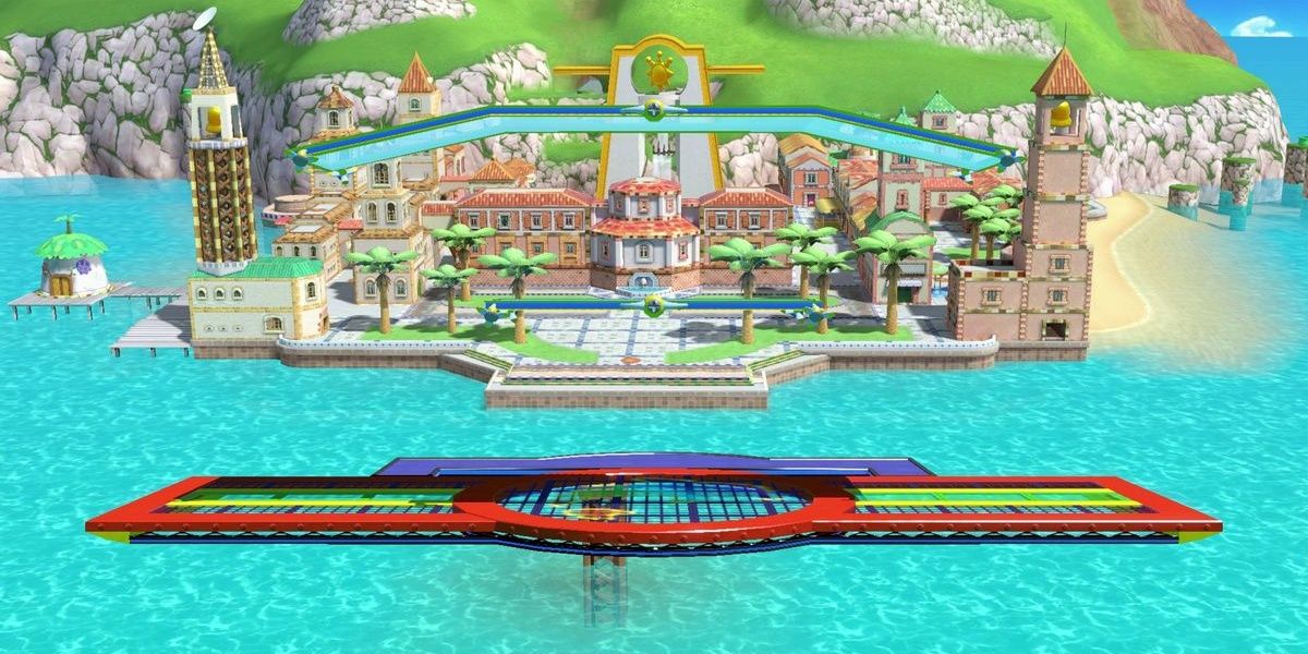 Boxing Ring and Temple in Super Smash Bros. Ultimate