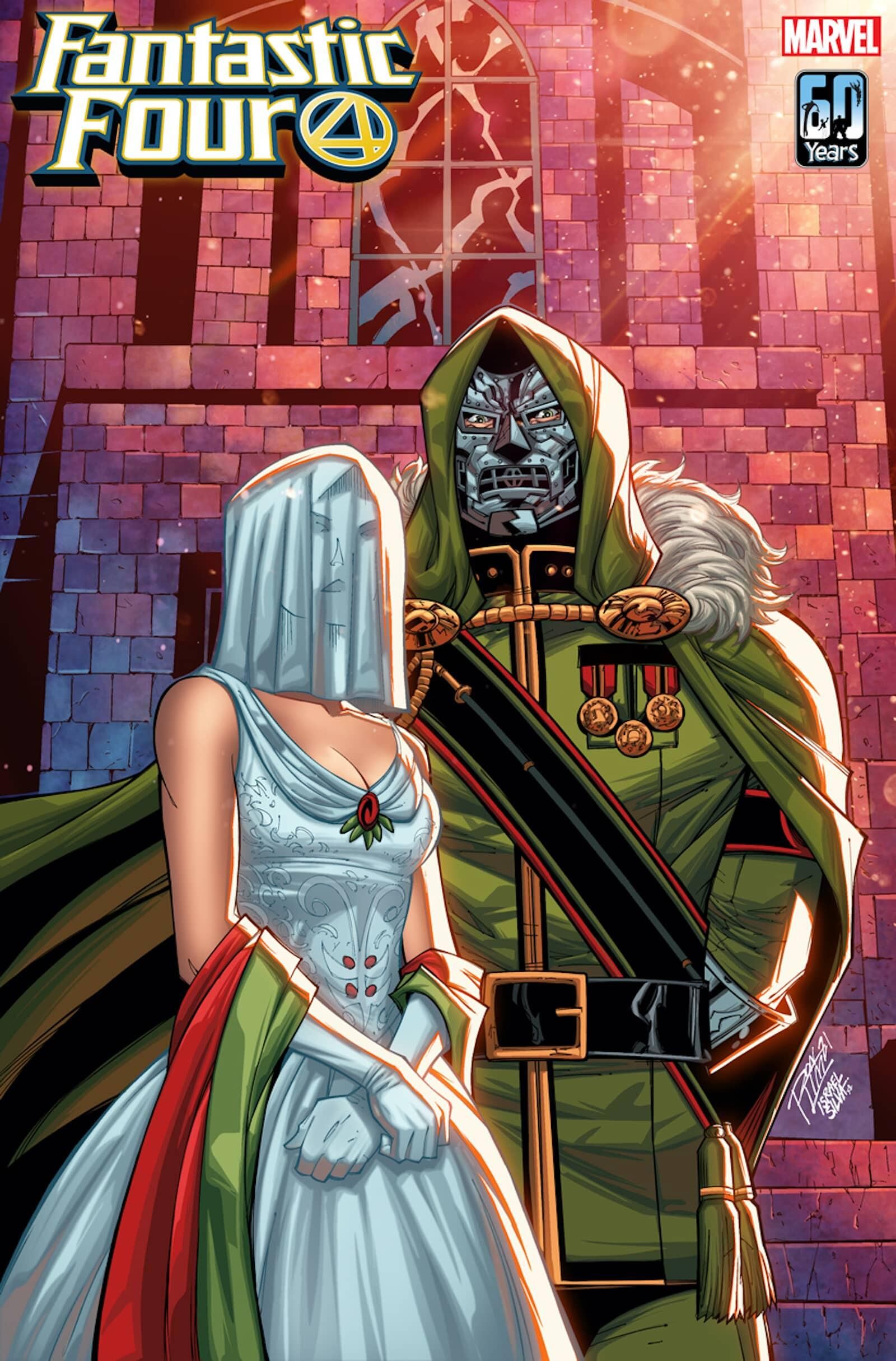 Marvel Toasts Doom's Wedding With Covers From Jack Kirby, Peach Momoko