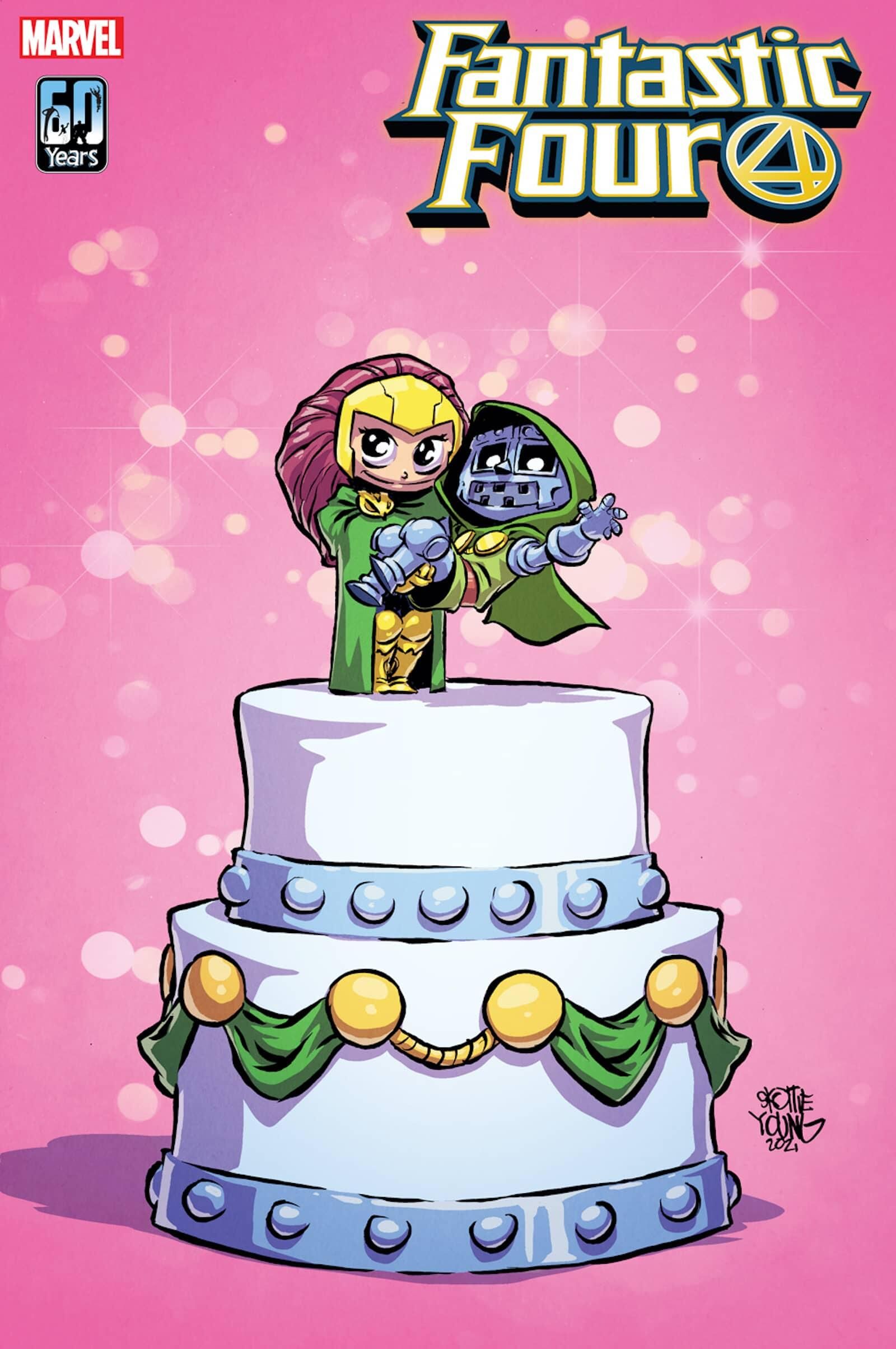 Marvel Toasts Doom's Wedding With Covers From Jack Kirby, Peach Momoko