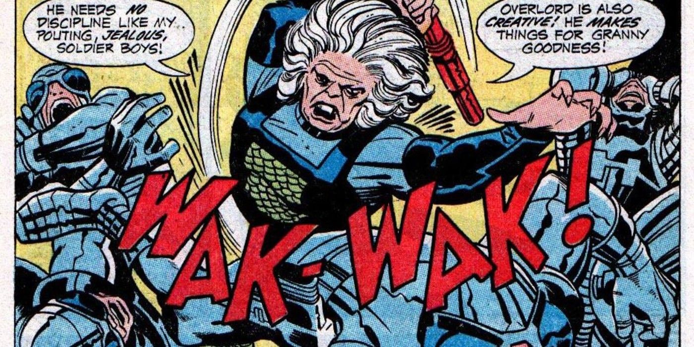 Why The Snyder Cut's Granny Goodness Looks So Different To The Comics