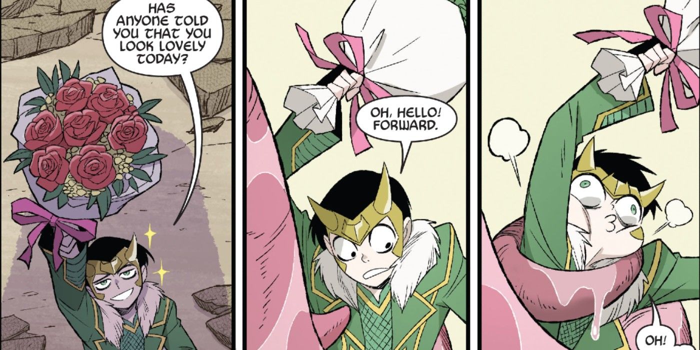Loki Learned How To Fight Dragons From Watching Shrek