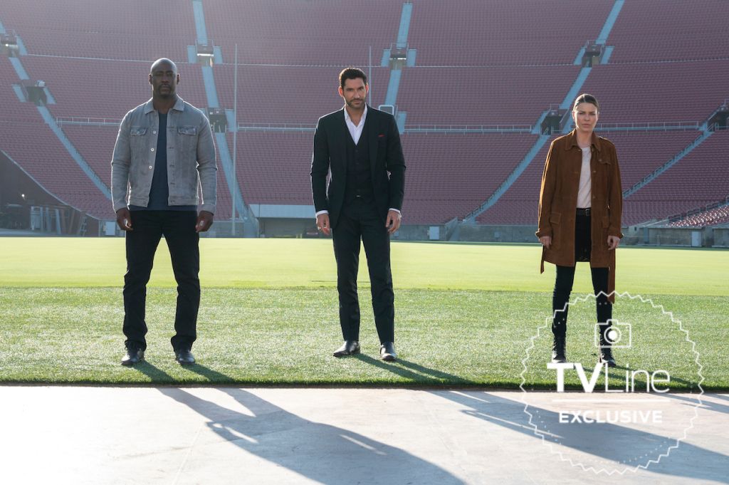 Lucifer Season 5B Photos Tease Epic Continuation of God's Arrival