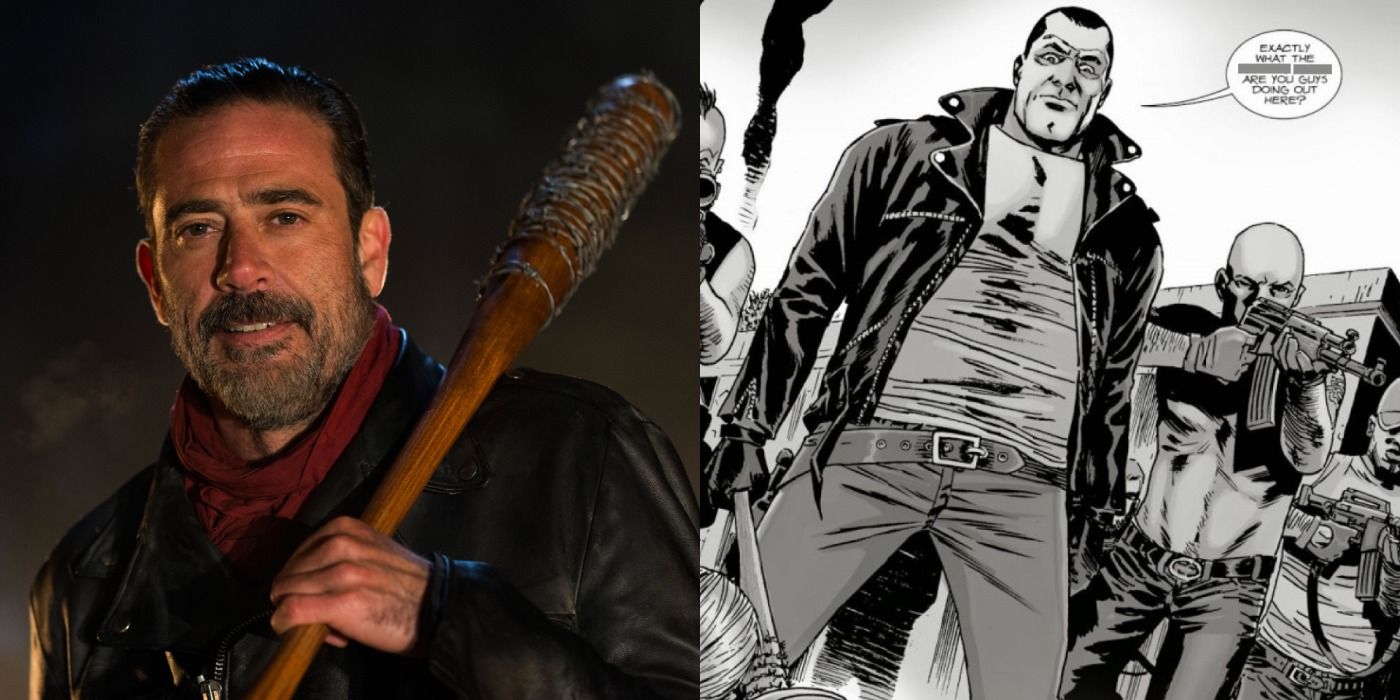 The Walking Dead: 5 Ways Negan Is Different In The Comics (& 5 Ways He ...