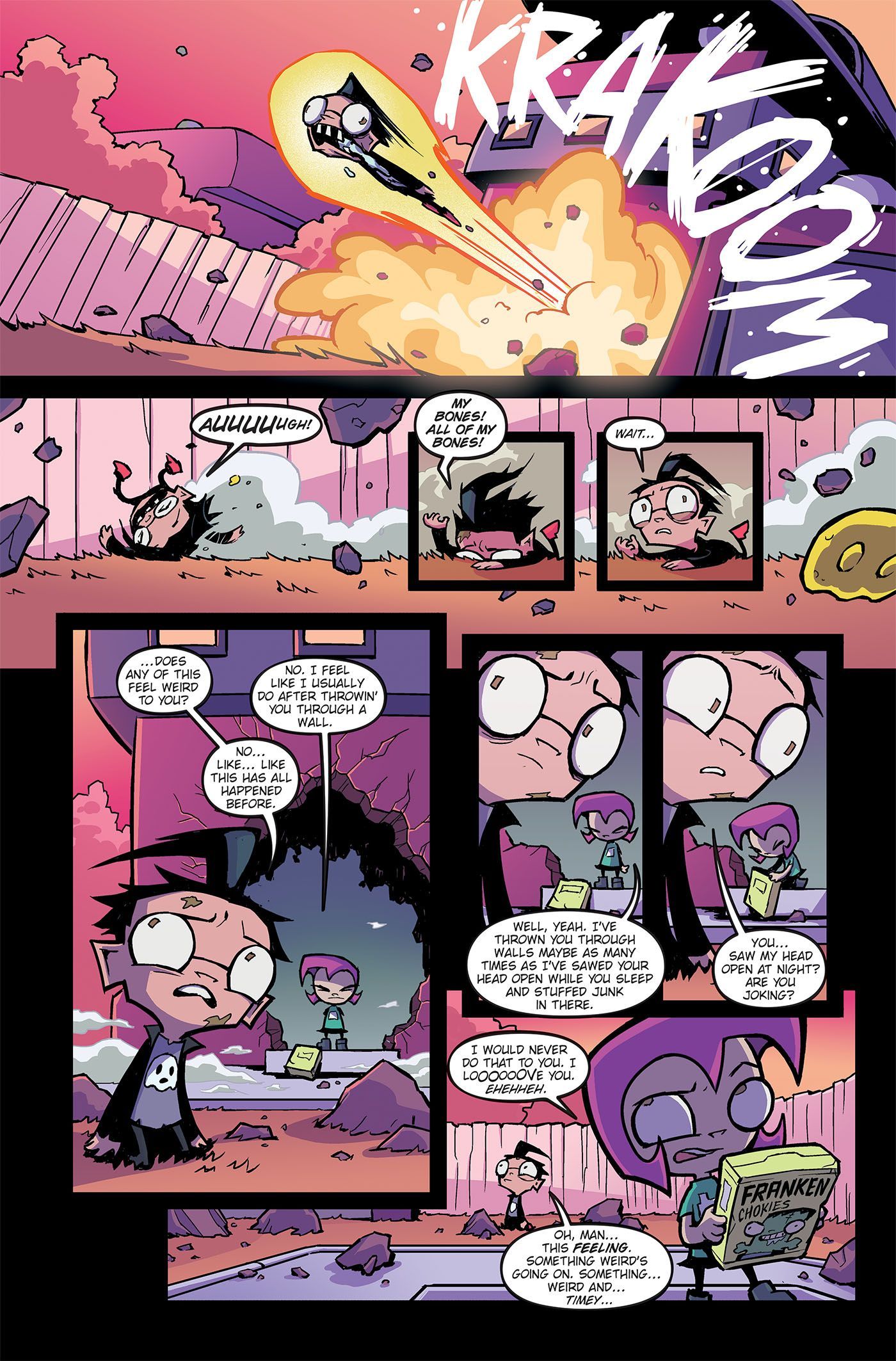 Invader Zim Creator Returns To Comics for Time-Loop Finale Story