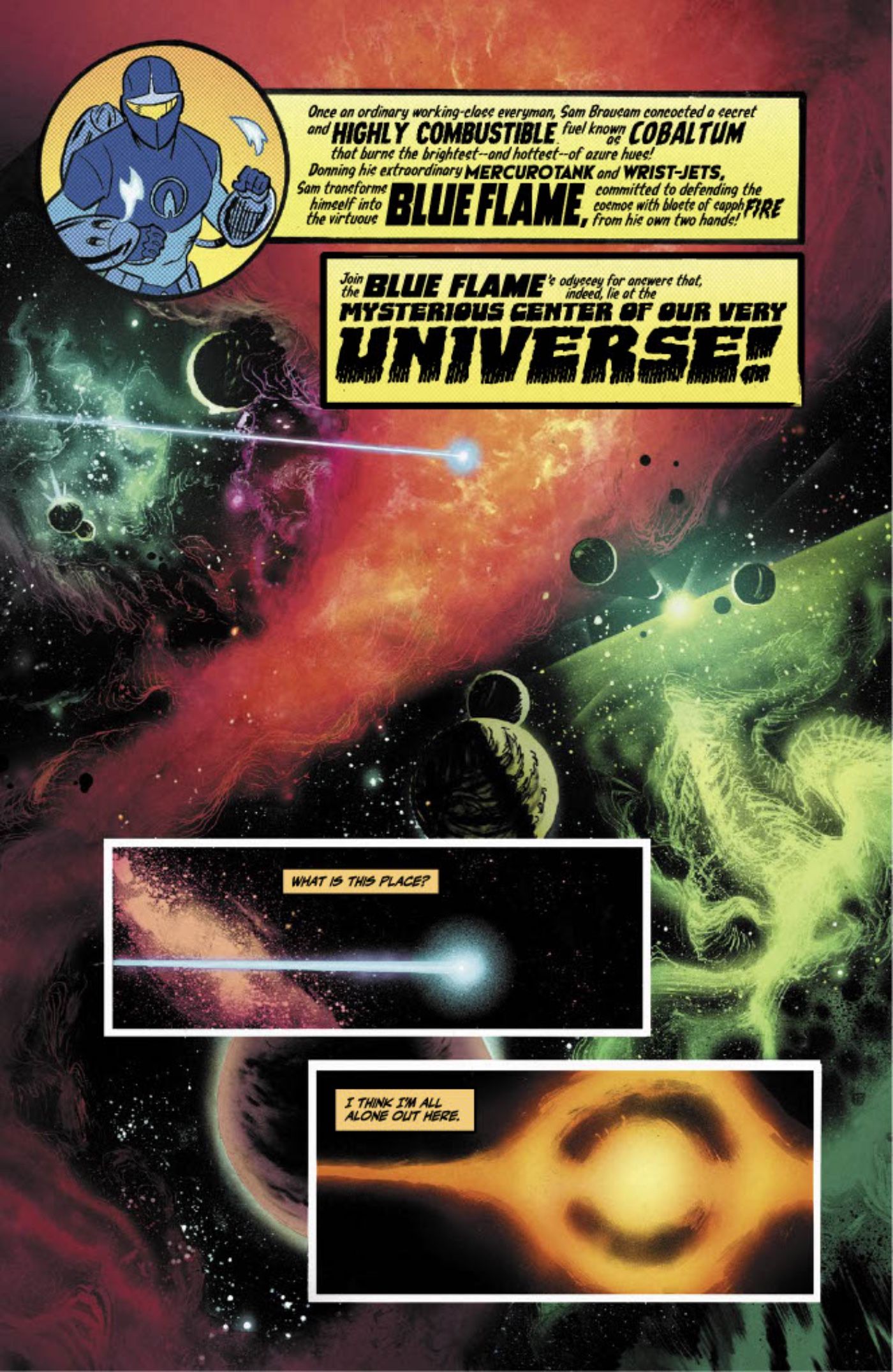 The Blue Flame Preview Asks if Heroes Are Still Relevant