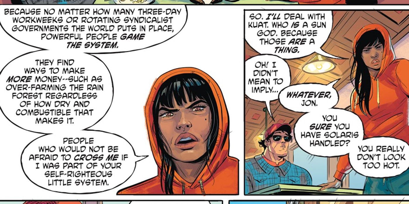 Wonder Girl Yara Flors Greatest Challenge Will Be Losing Her Creator