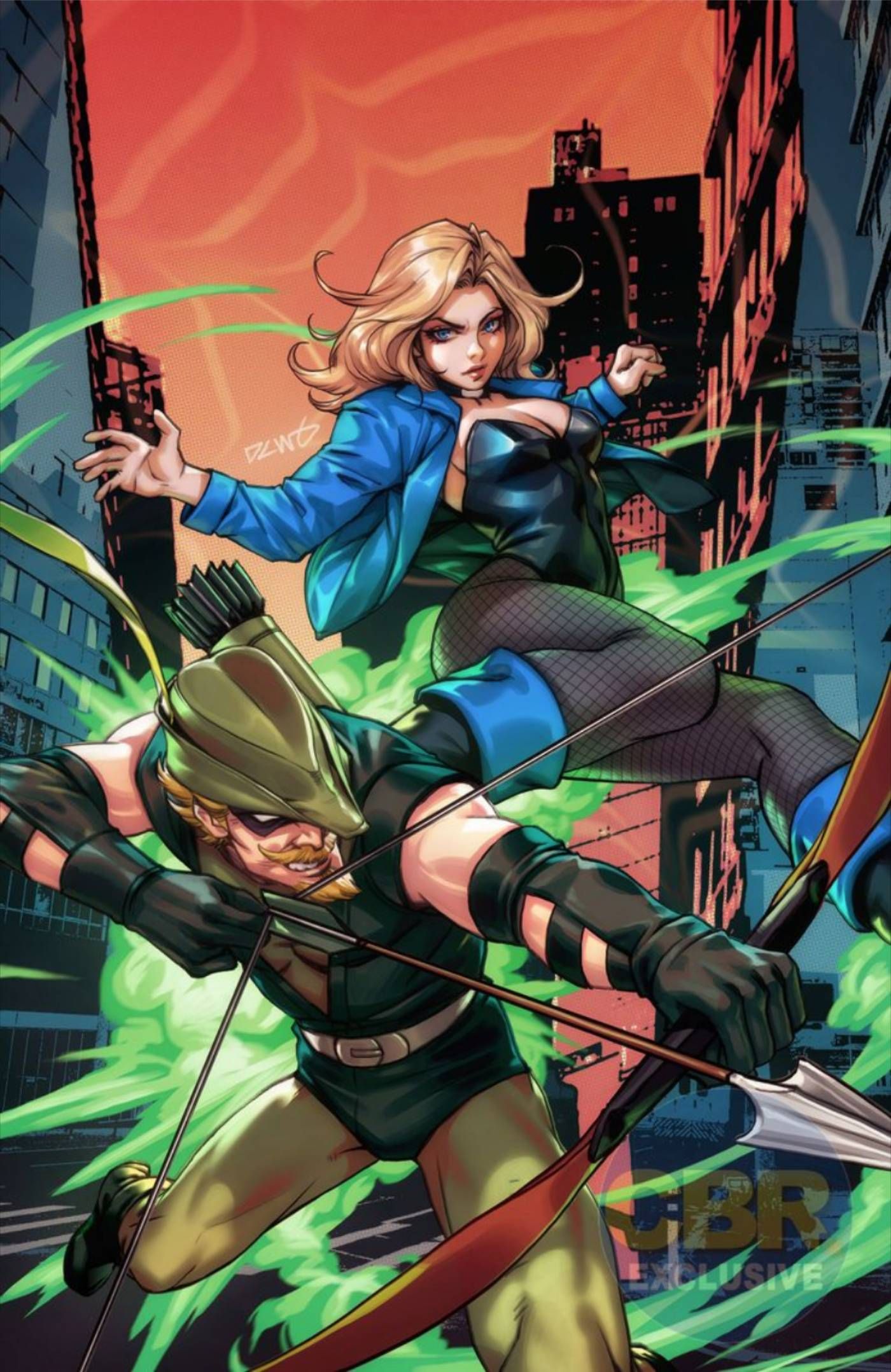 Green Arrow's Spectacular 80th Anniversary Variant Cover Art Revealed