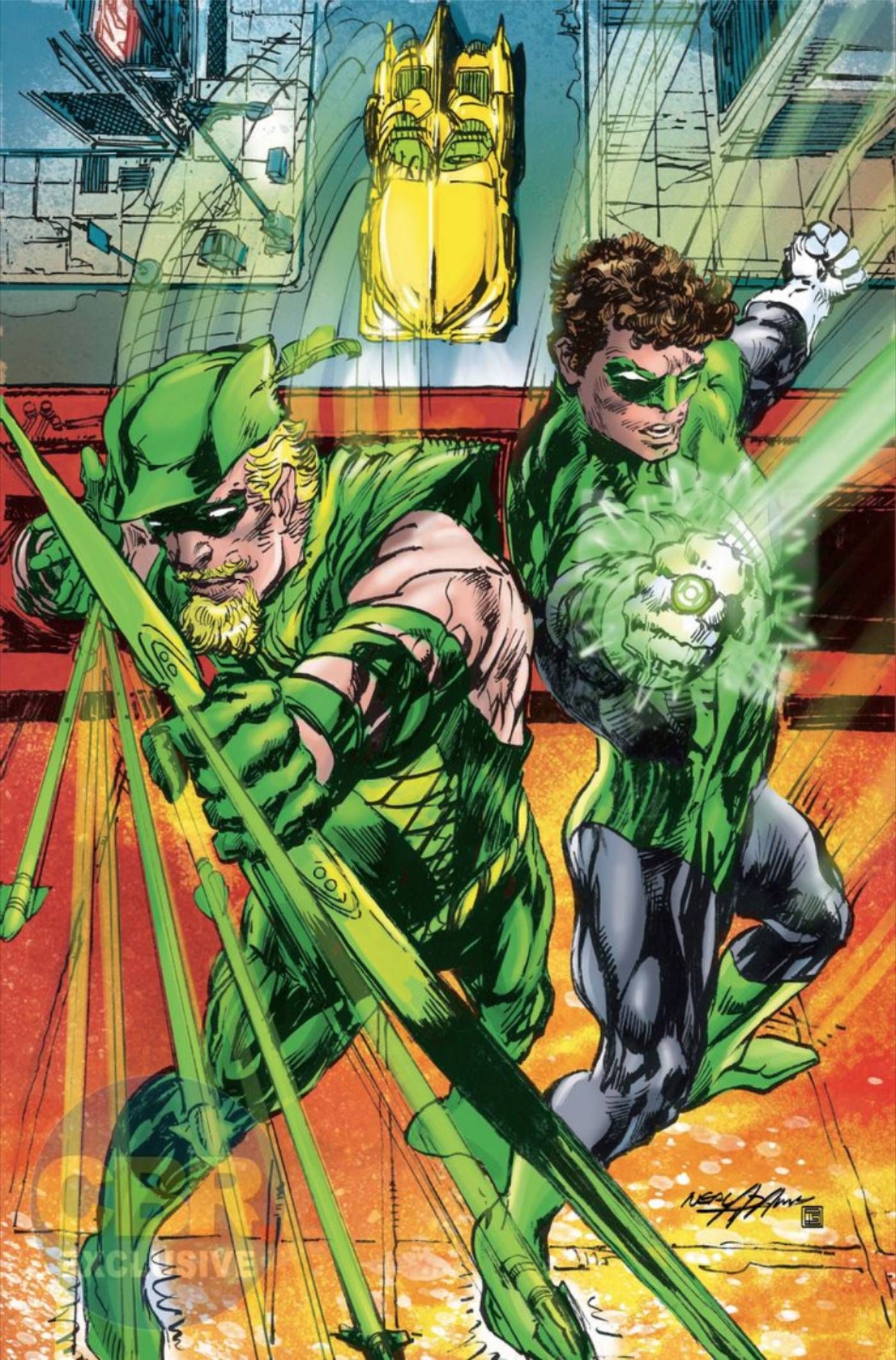 Green Arrow's Spectacular 80th Anniversary Variant Cover Art Revealed