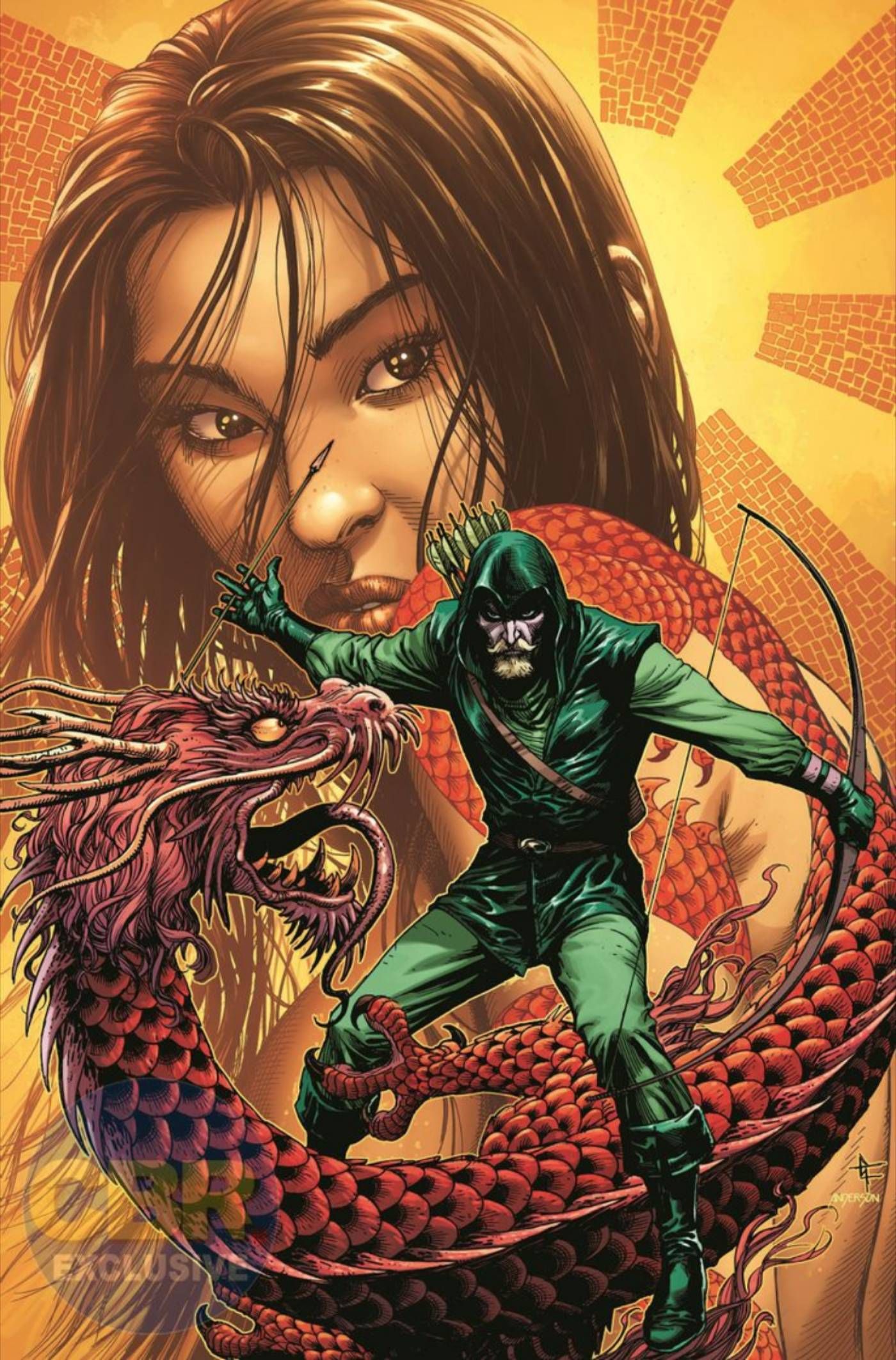 Green Arrow's Spectacular 80th Anniversary Variant Cover Art Revealed