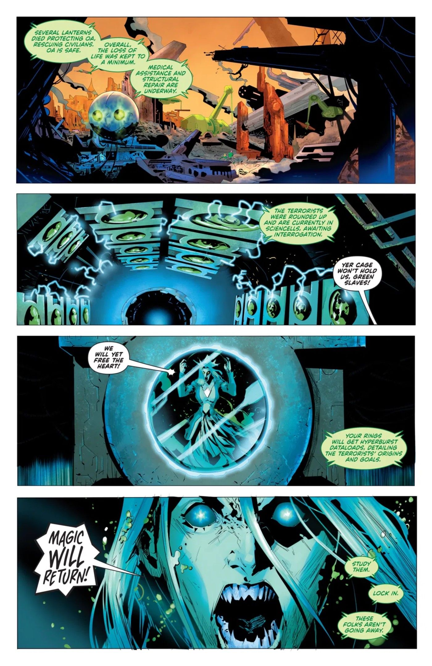 Green Lantern Confirms a DC Comics Death as the Corps Changes for Good