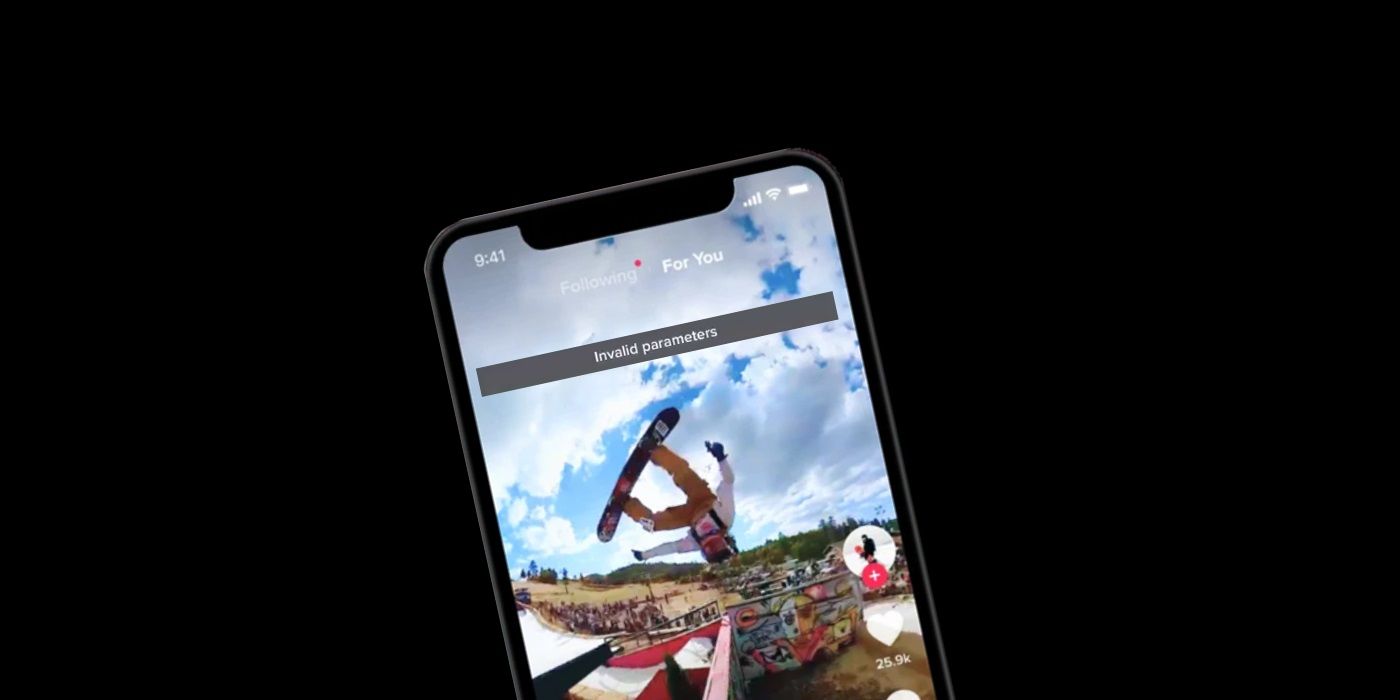 TikTok Invalid Parameters: What The Error Message Means & Fixes To Try